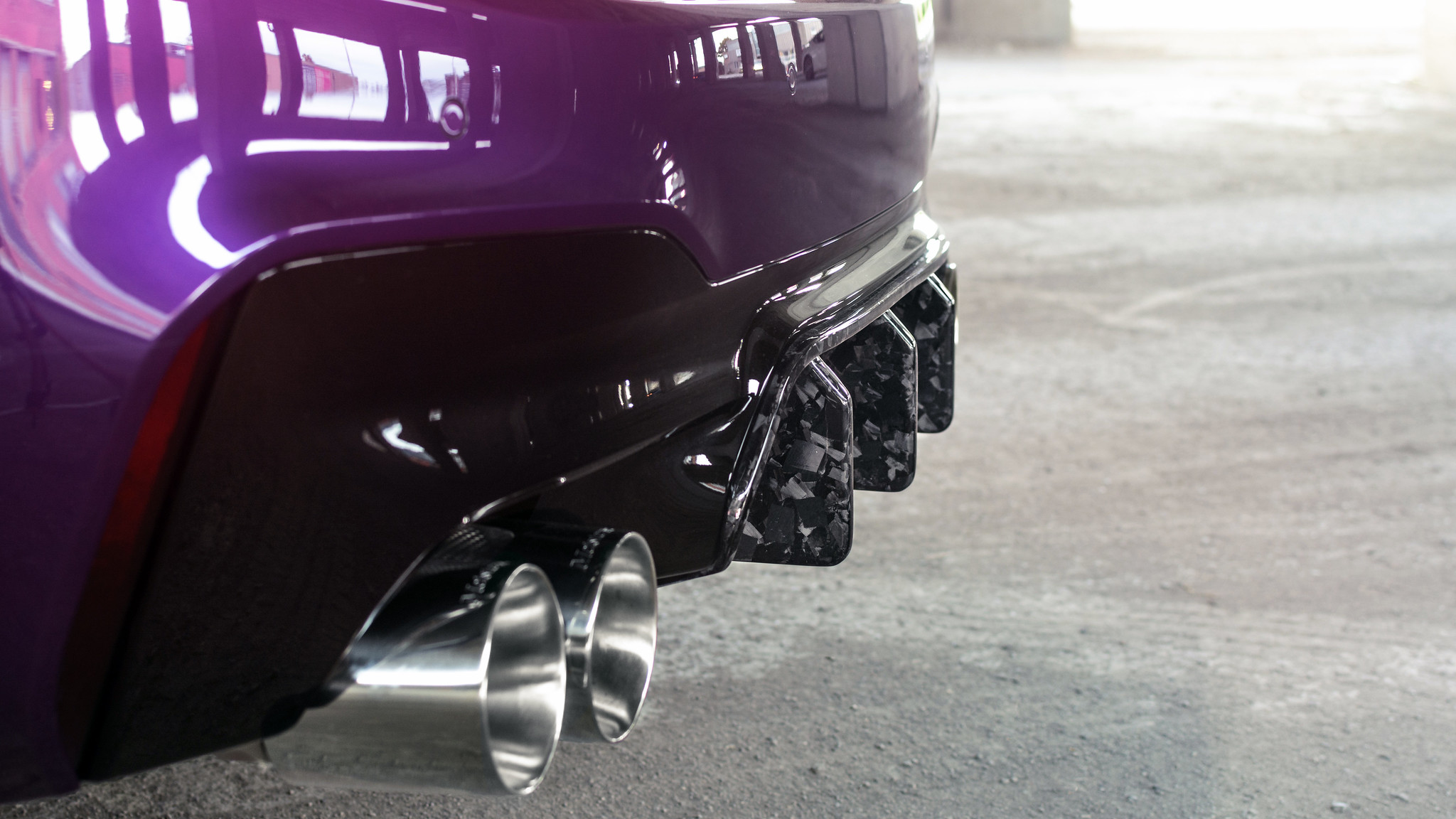 Twilight Purple F90 M5 Competition - Mode Carbon